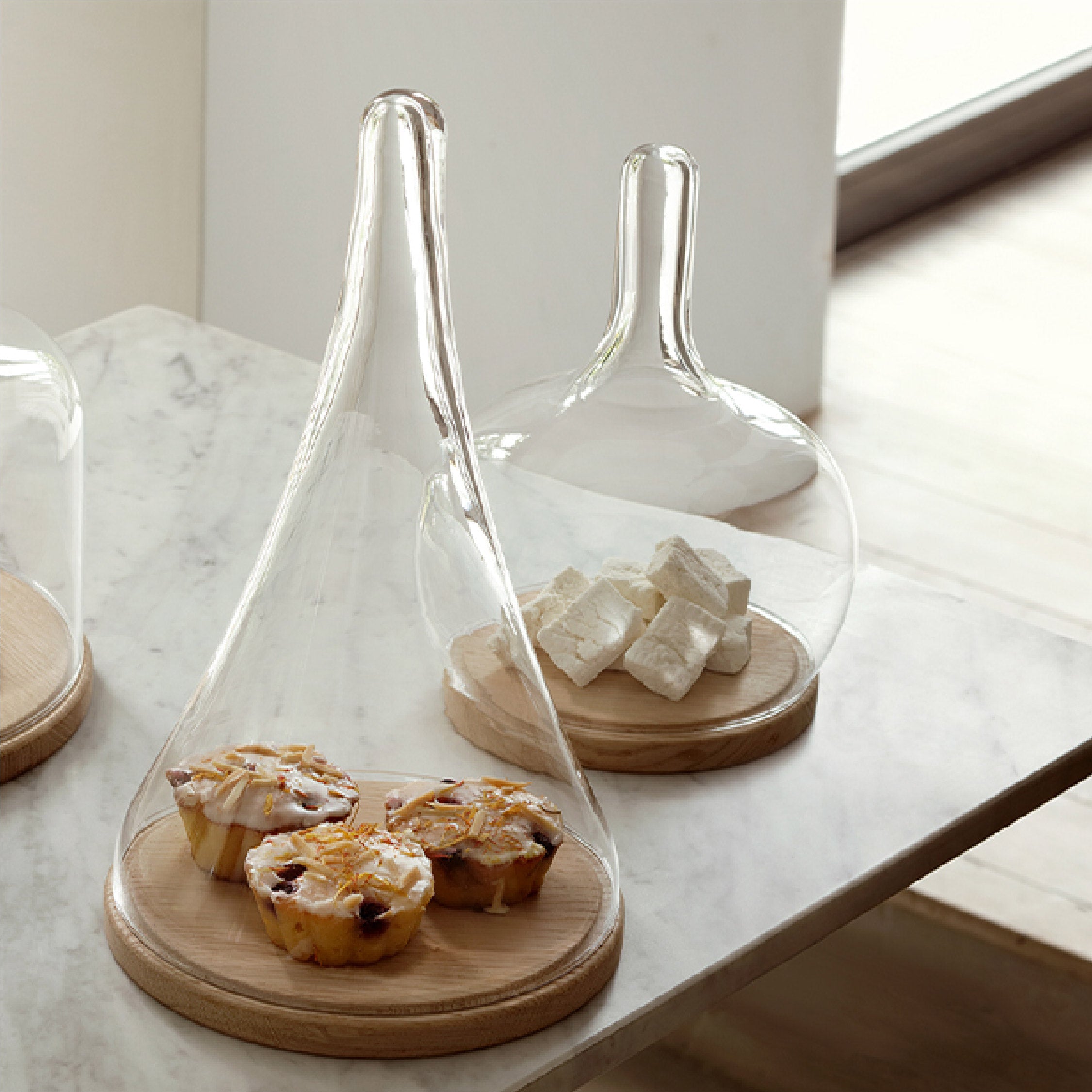 CLOCHE クローシュ Dome & Oak Base φ19.5cm / LSA international エルエスエー ...