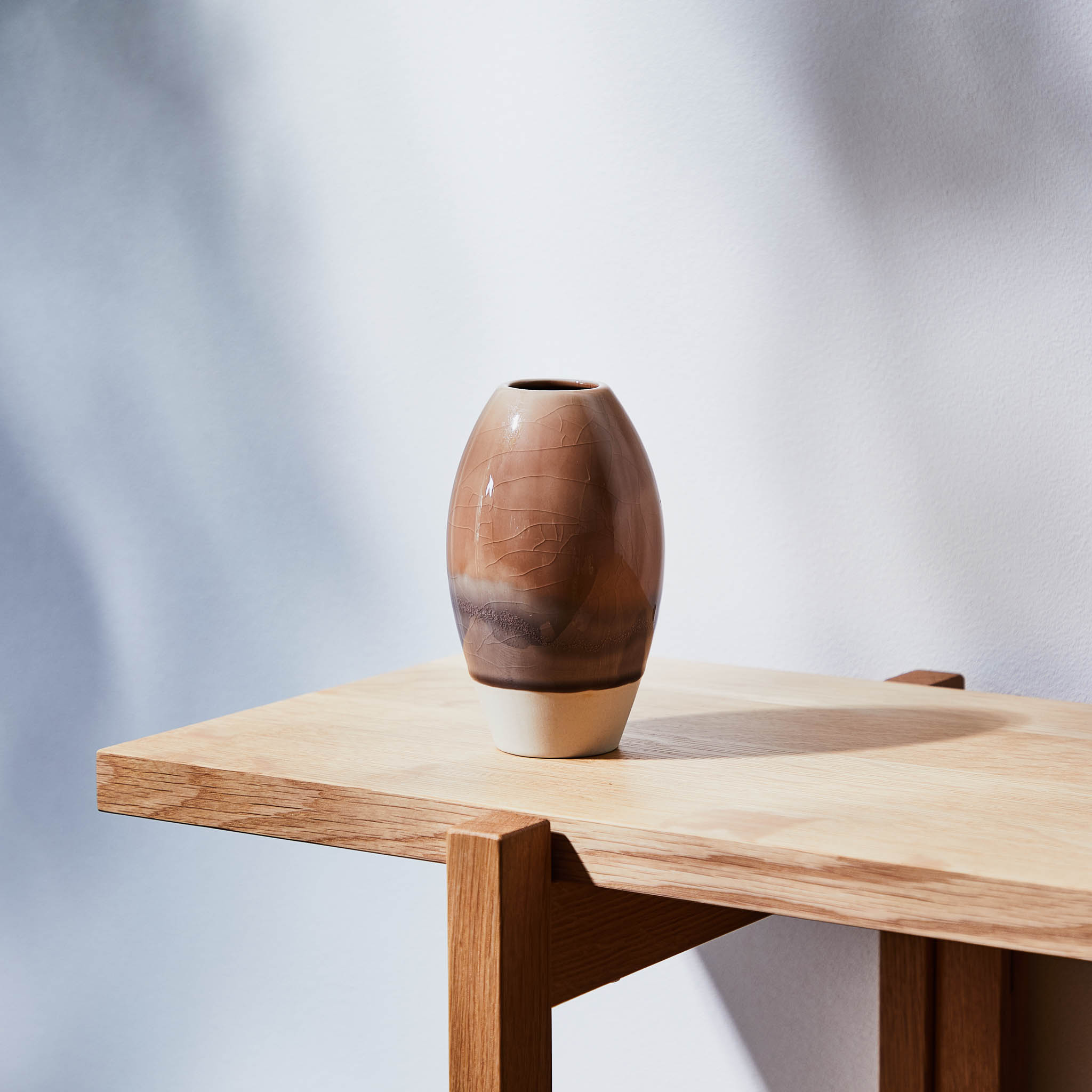 Rimout Aquarelle アクアレール フラワーベースL（バイオレット） / Living Talk Decor リビングトークデコール